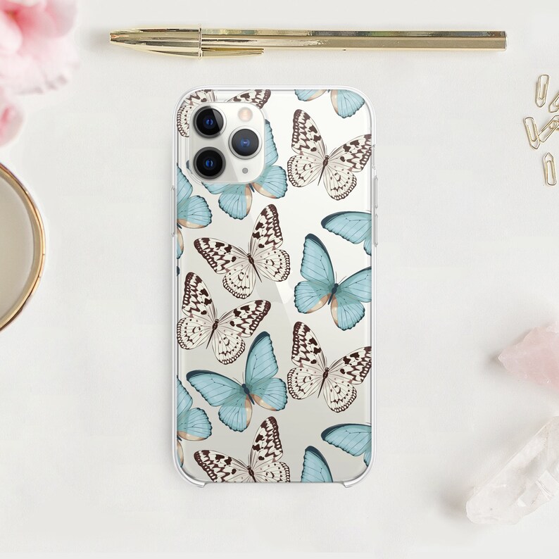 Butterflies Case Iphone X Case Iphone 8 Case Night Butterfly - Etsy