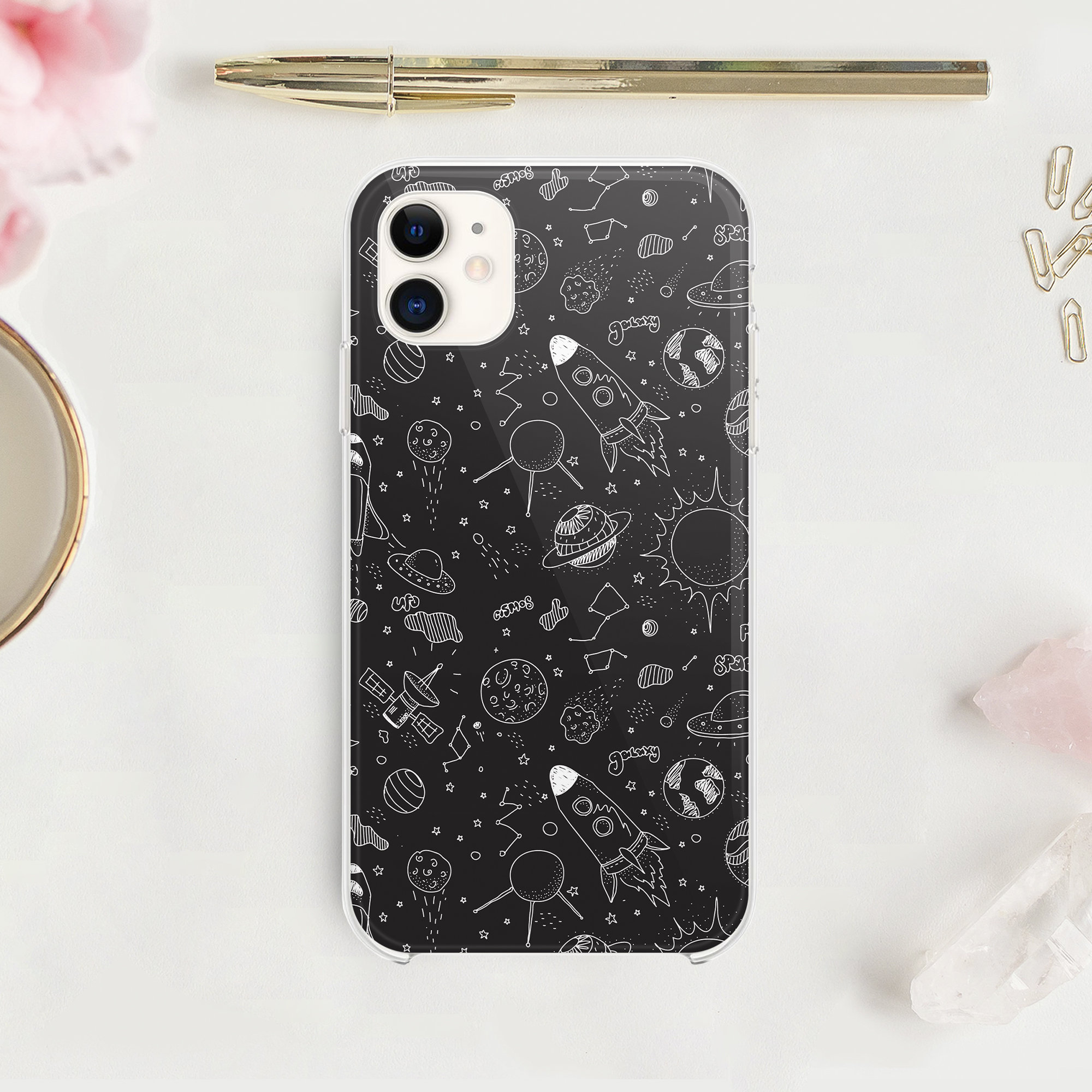 Black IPhone Case Kids Art IPhone XS Max New Google Pixel 3XL | Etsy