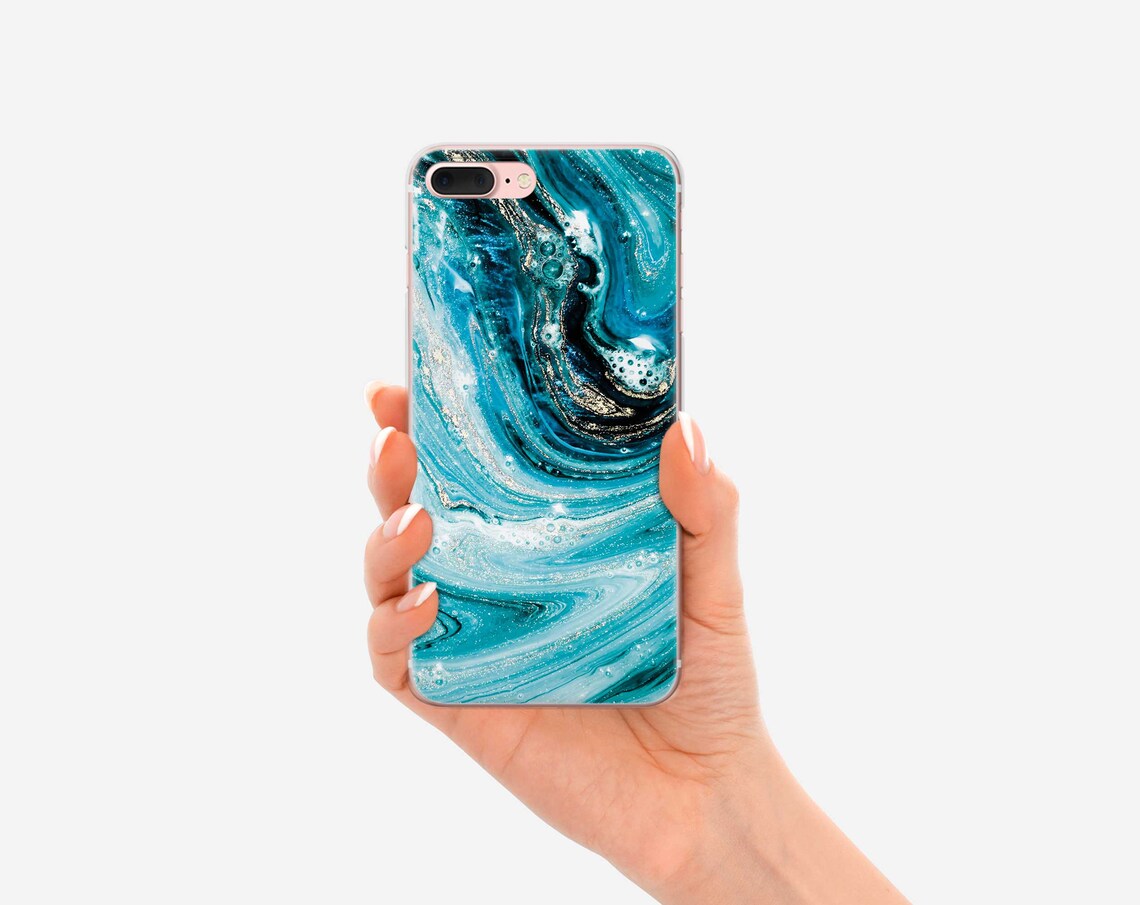 Ocean Waves iPhone X Case iPhone 8 Plus Marble iPhone 7 Plus | Etsy