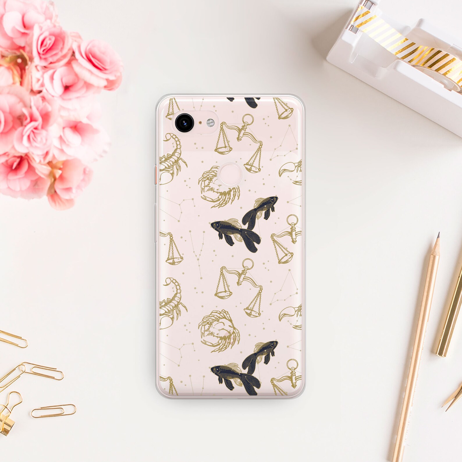 Zodiacs Libra Pisces Scorpio Apple Case Iphone 12 Iphone 12 - Etsy