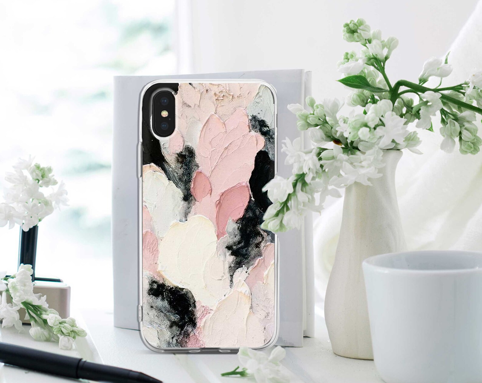 Painting Iphone X Case Iphone 8 Plus Case Oil Paint Iphone 8 - Etsy