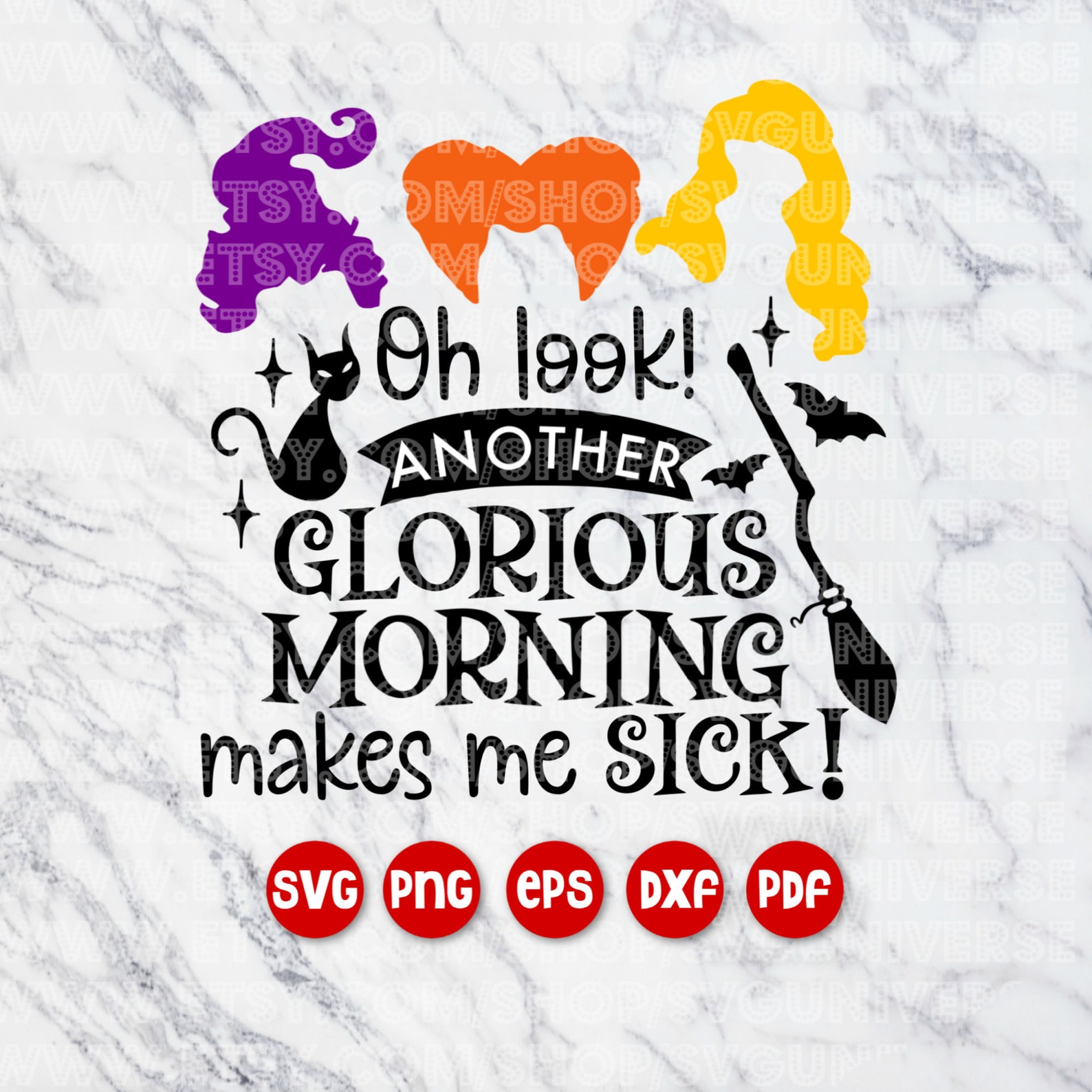 Oh Look, Another Glorious Morning (hocus Pocus) | Halloween SVG Vinyl ...