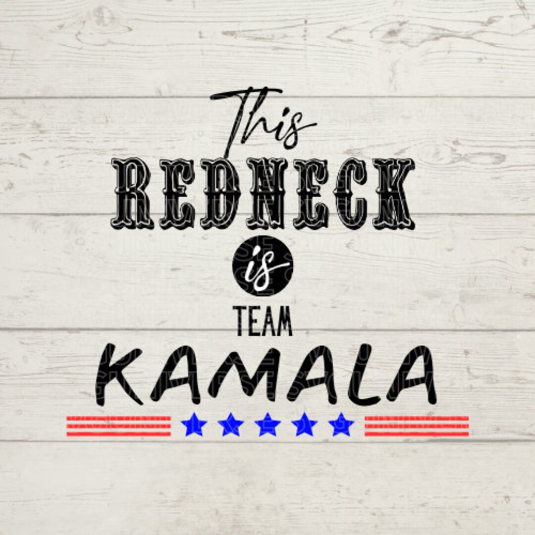 Este REDNECK es Team Kamala / SVG Cut files Dxf Eps SVG Pdf - Etsy México