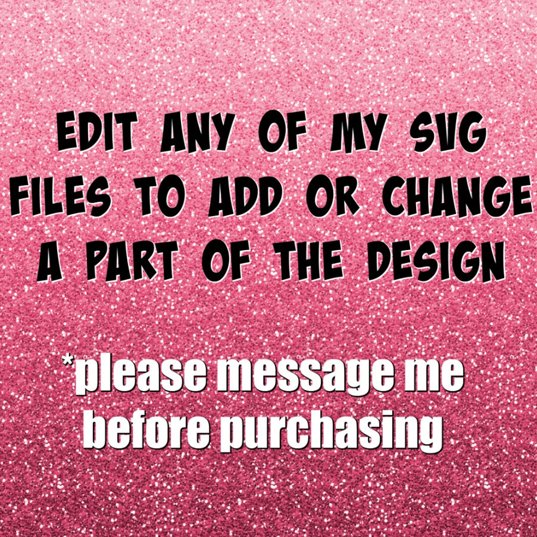 Existing SVG Edit Vinyl Cutting Files Dxf Eps SVG Pdf - Etsy