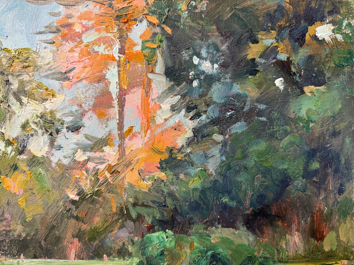 Landscape Goose, Landscape Paint, Original Oil Painting, Surreal Art ...