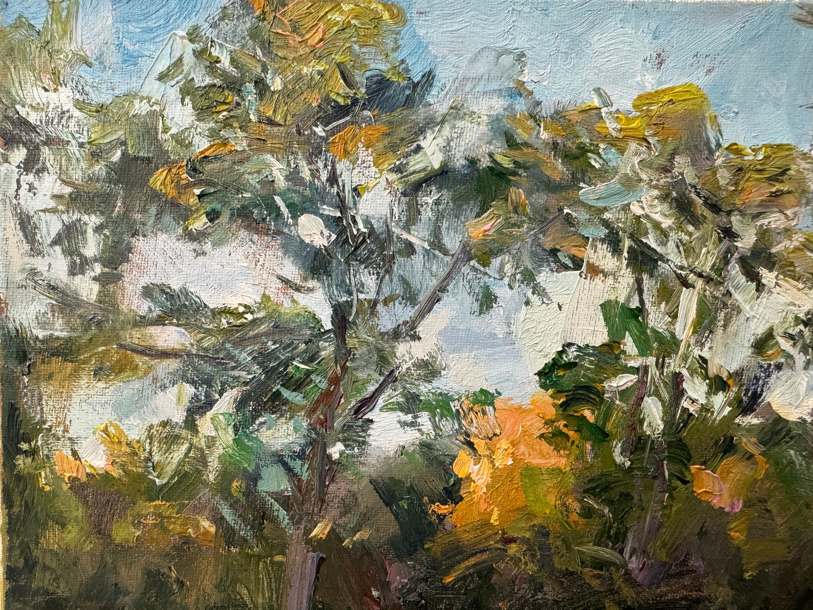 Landscape Goose, Landscape Paint, Original Oil Painting, Surreal Art ...