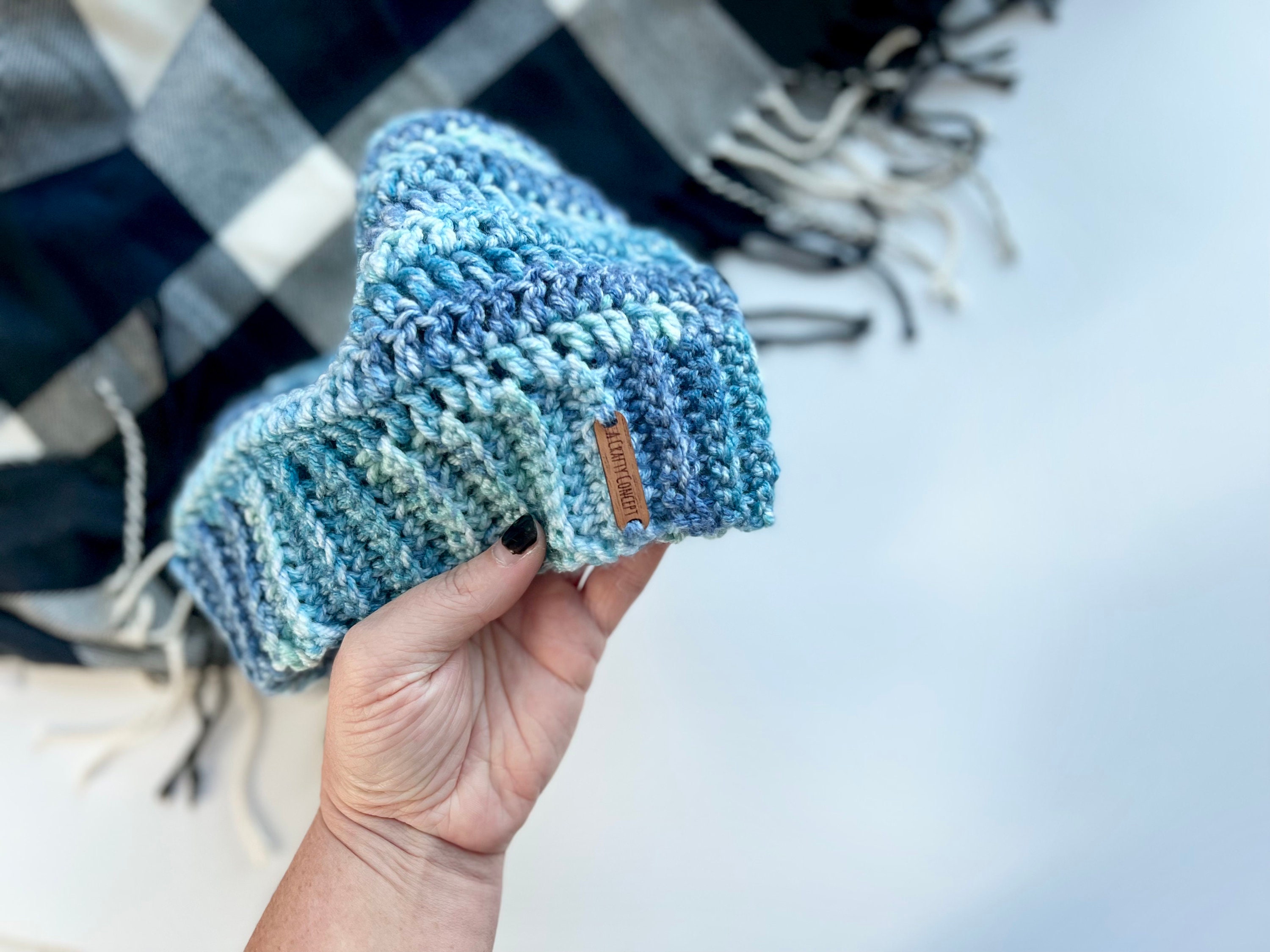 Linen Claire Bun Beanie