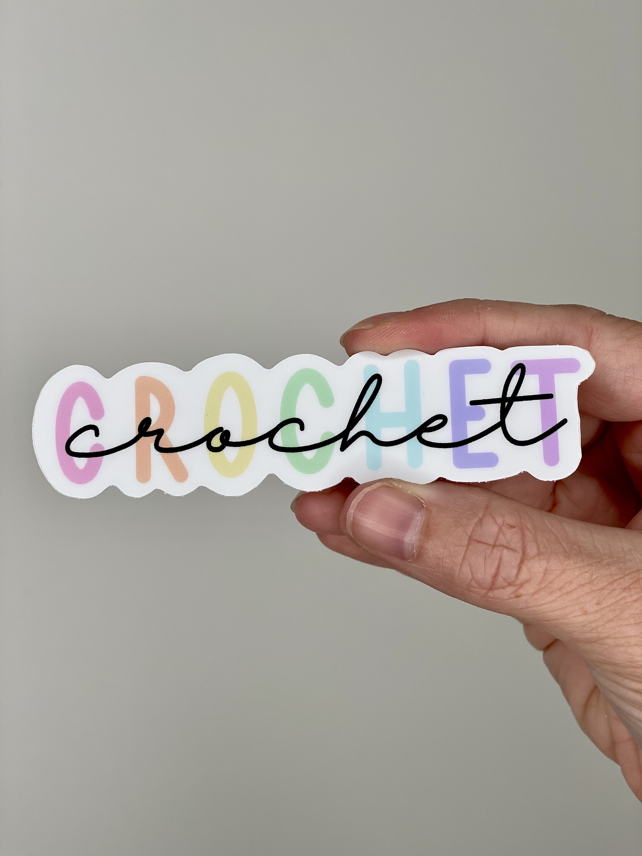 Crochet Crochet Sticker