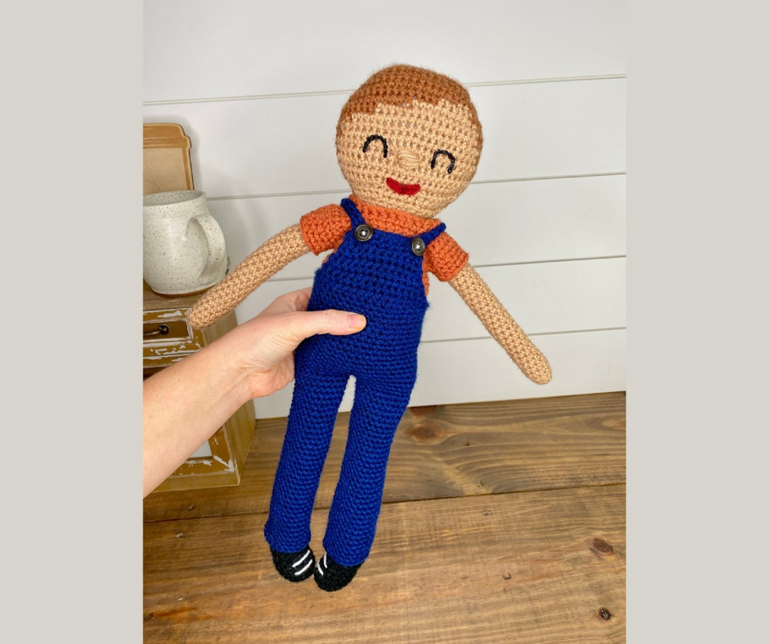 Amigurumi Crochet Boy Doll Pattern, Crochet Baby Doll, Easy Crochet ...