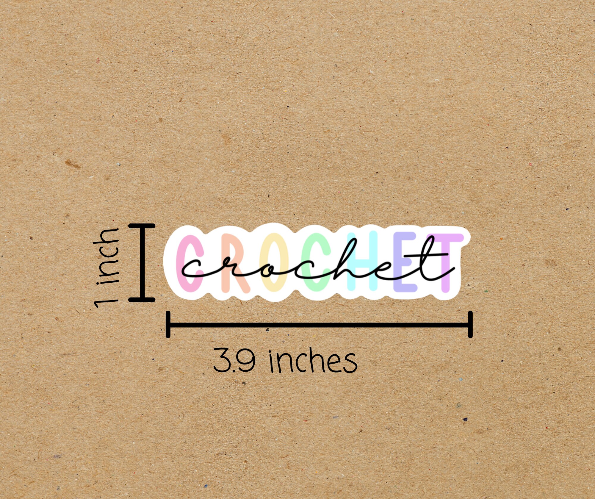 Crochet Crochet Sticker