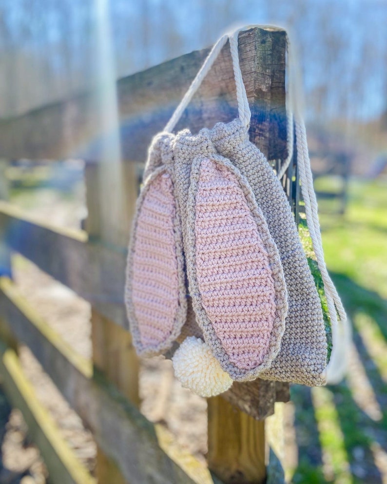 Crochet Bunny Backpack Pattern Crochet Rabbit Ears Backpack - Etsy