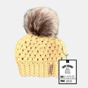 Printable Beanie Tags, Packaging for Crochet Hats, Printable Crochet ...