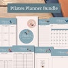 Pilates Journal Tracker Printable Pilates Planner Fitness Plan Tracker ...