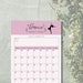 Dance Journal Recital Tracker Printable Bundle, Dancer Fitness Progress ...