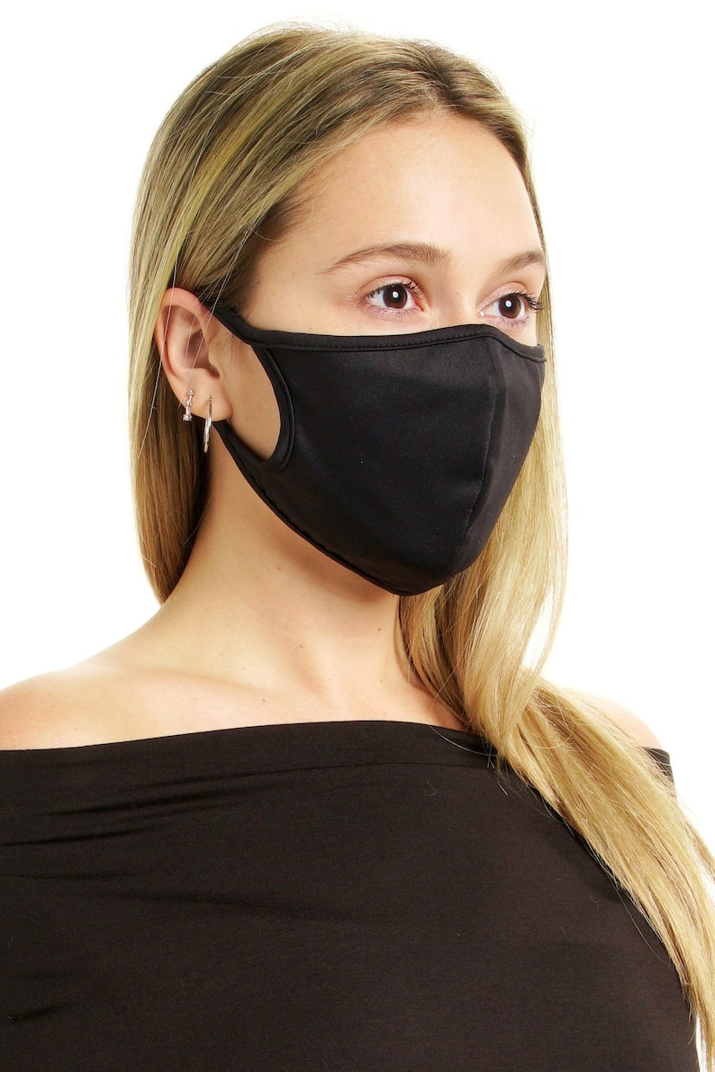 Soft Cloth Fabric Face Mask for Women Washable & Reusable With Filter ...