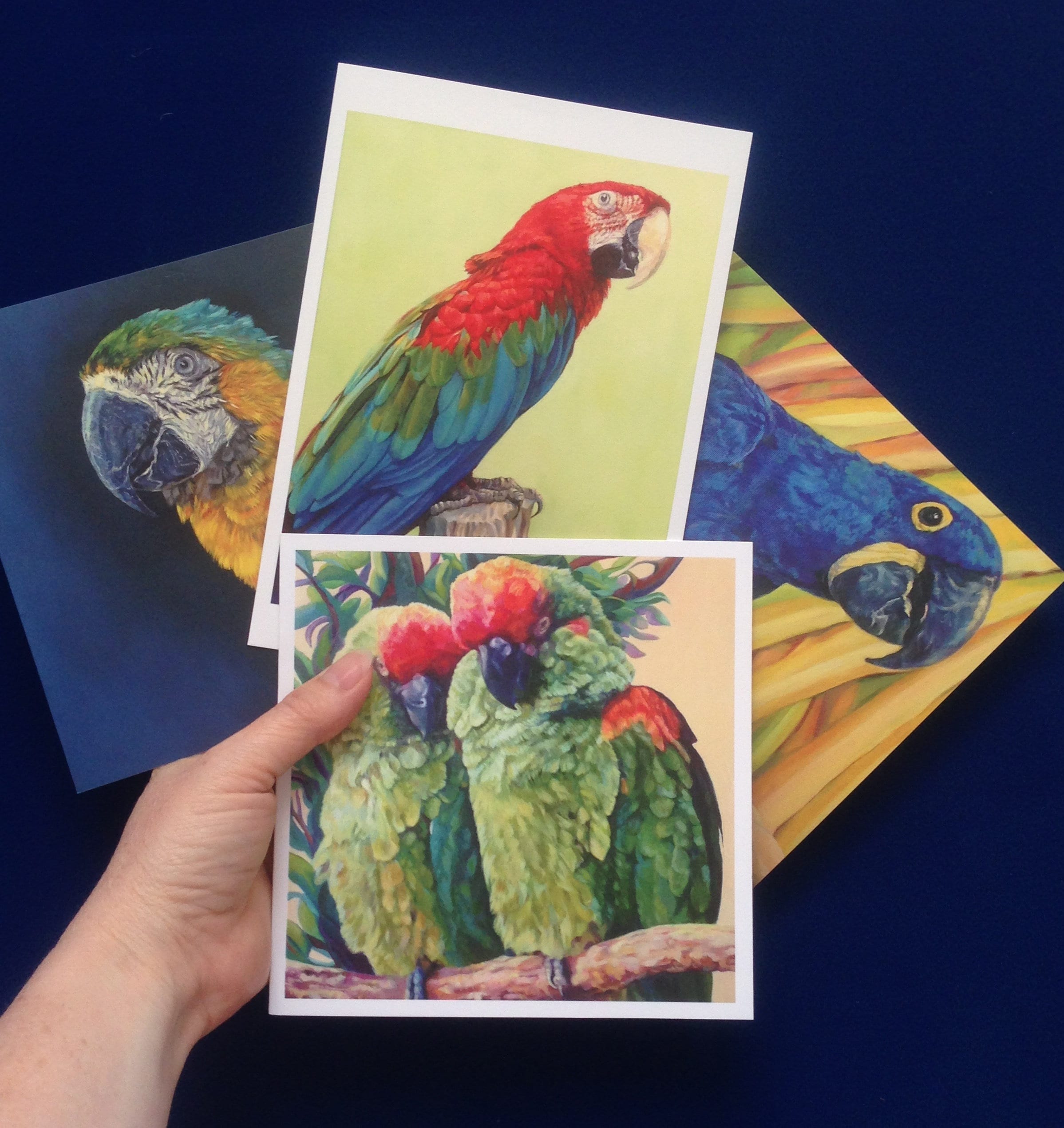 Memorabilia Collectibles oil painting card Paintings cards bundle of 4 ...