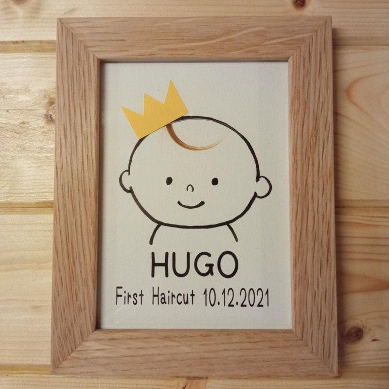 First Haircut Keepsake - Etsy