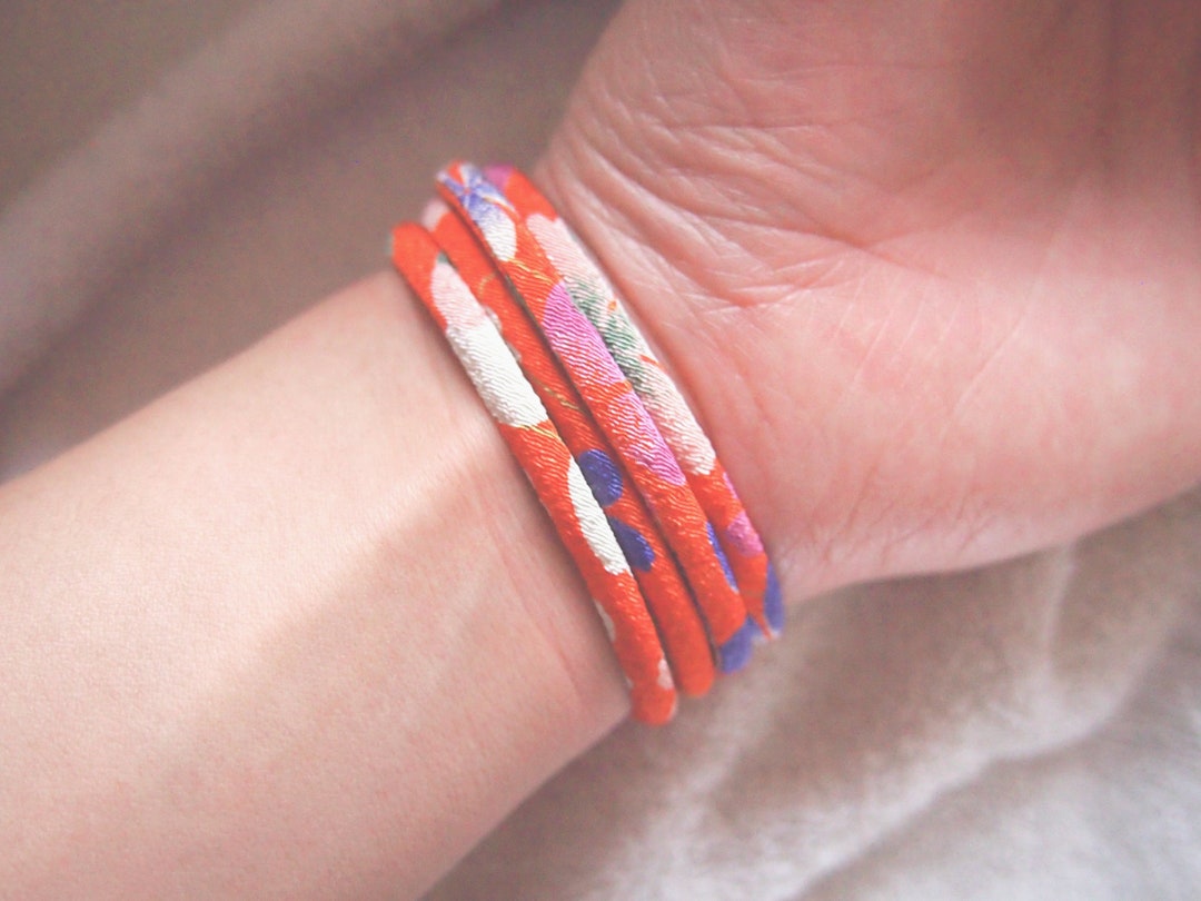 Japanese Necklace, Japanese Jewelry, Japanese Gifts, Kimono Bracelet ...