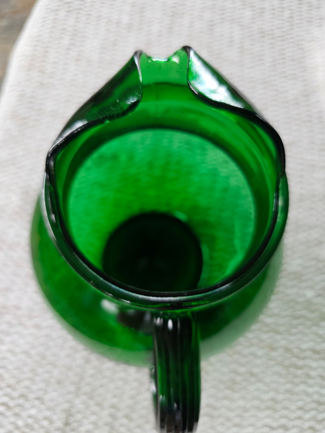 Forest Green, Glass 3 Quart Water Pitcher by Anchor Hocking - Etsy