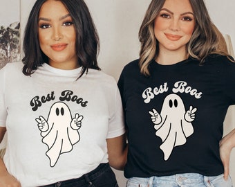Best Boos, Best Friends Shirts, Ghost Halloween Shirts, Halloween ...