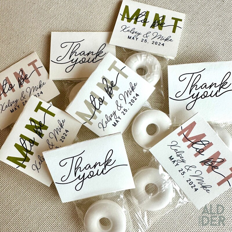 Mint Favors - Etsy