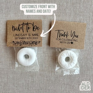 Wedding Favors, Mint to Be Wedding Favors, Mint Favors, Wedding Favor ...