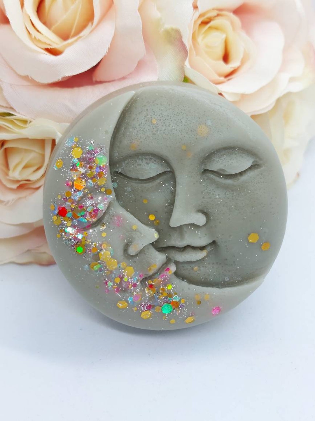 Luxury Wax Melt Sun and Moon Shape. Handmade and Highly - Etsy
