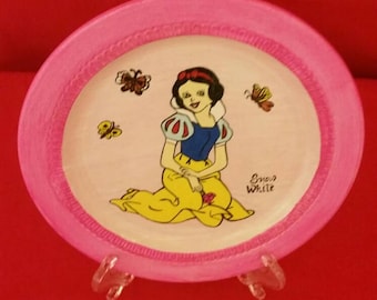 Snow white plates | Etsy