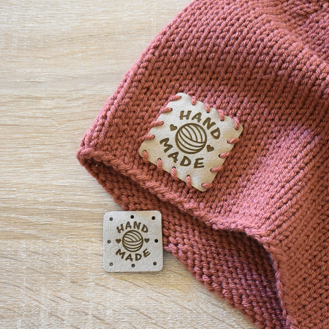 40 Pcs | Laser Engraved Knitwear Sew-on Patches, Clothing Patches ...