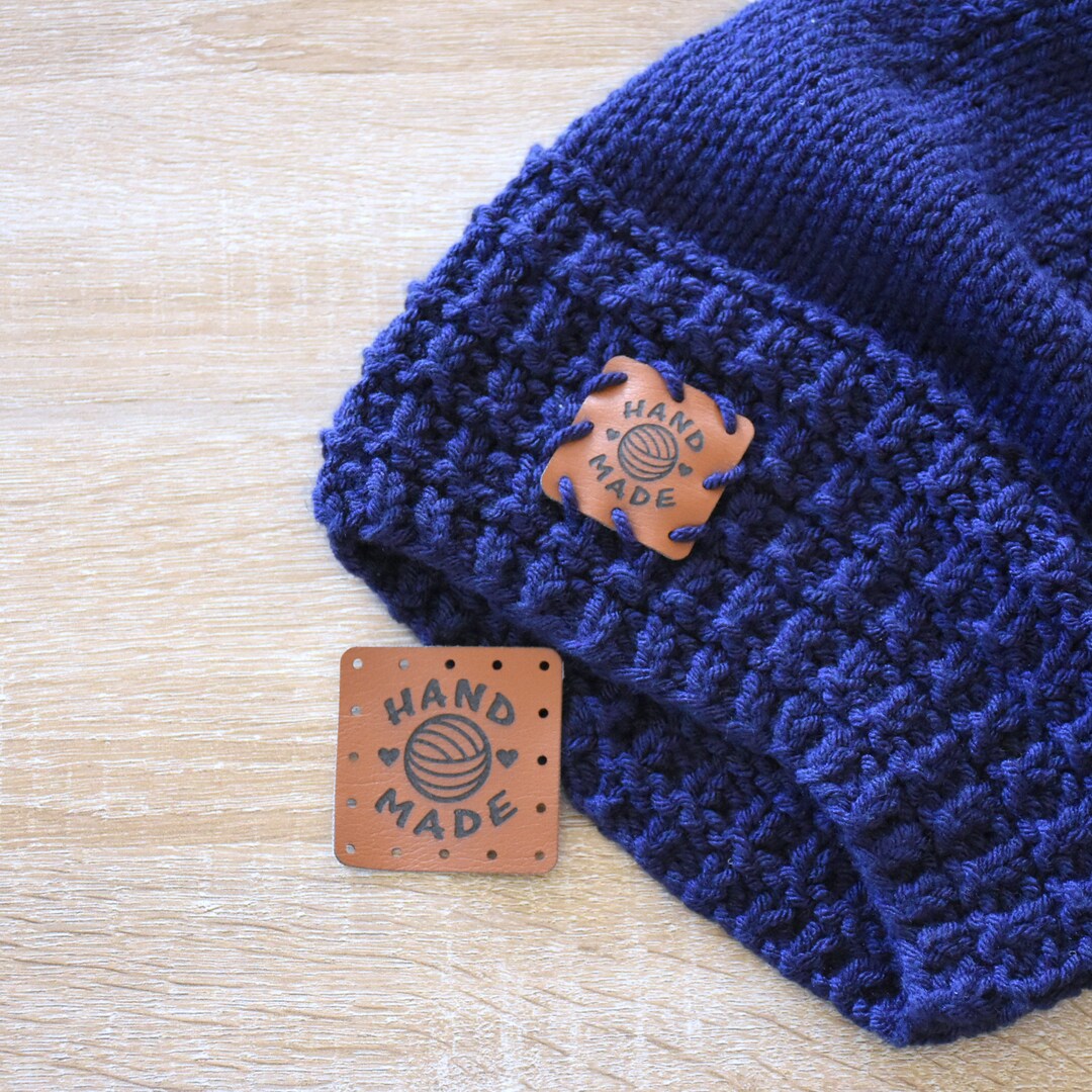 40 Pcs | Laser Engraved Knitwear Sew-on Patches, Clothing Patches ...