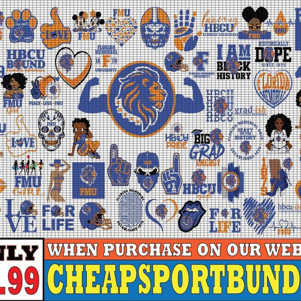 Florida Memorial University Logo Svg - Etsy