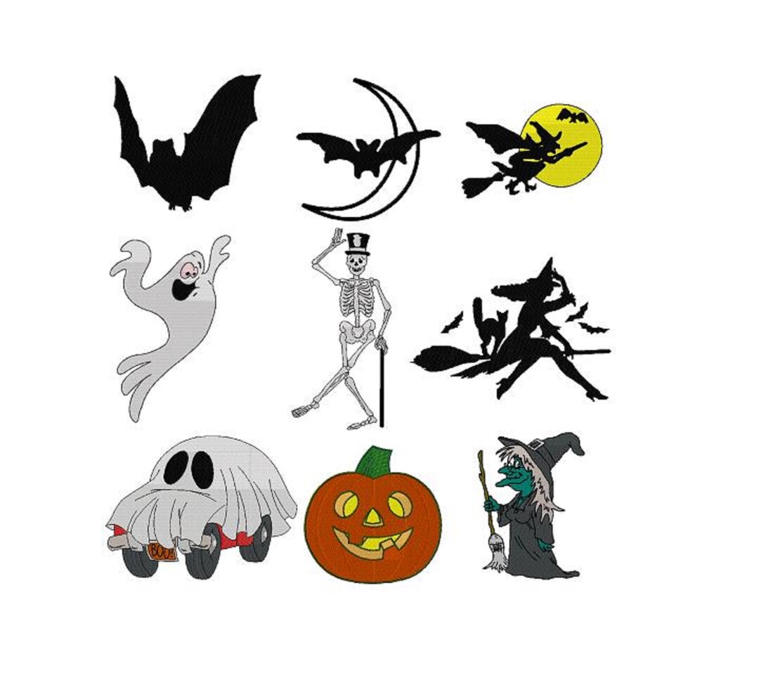 Halloween Set 1...13 Designs - Etsy