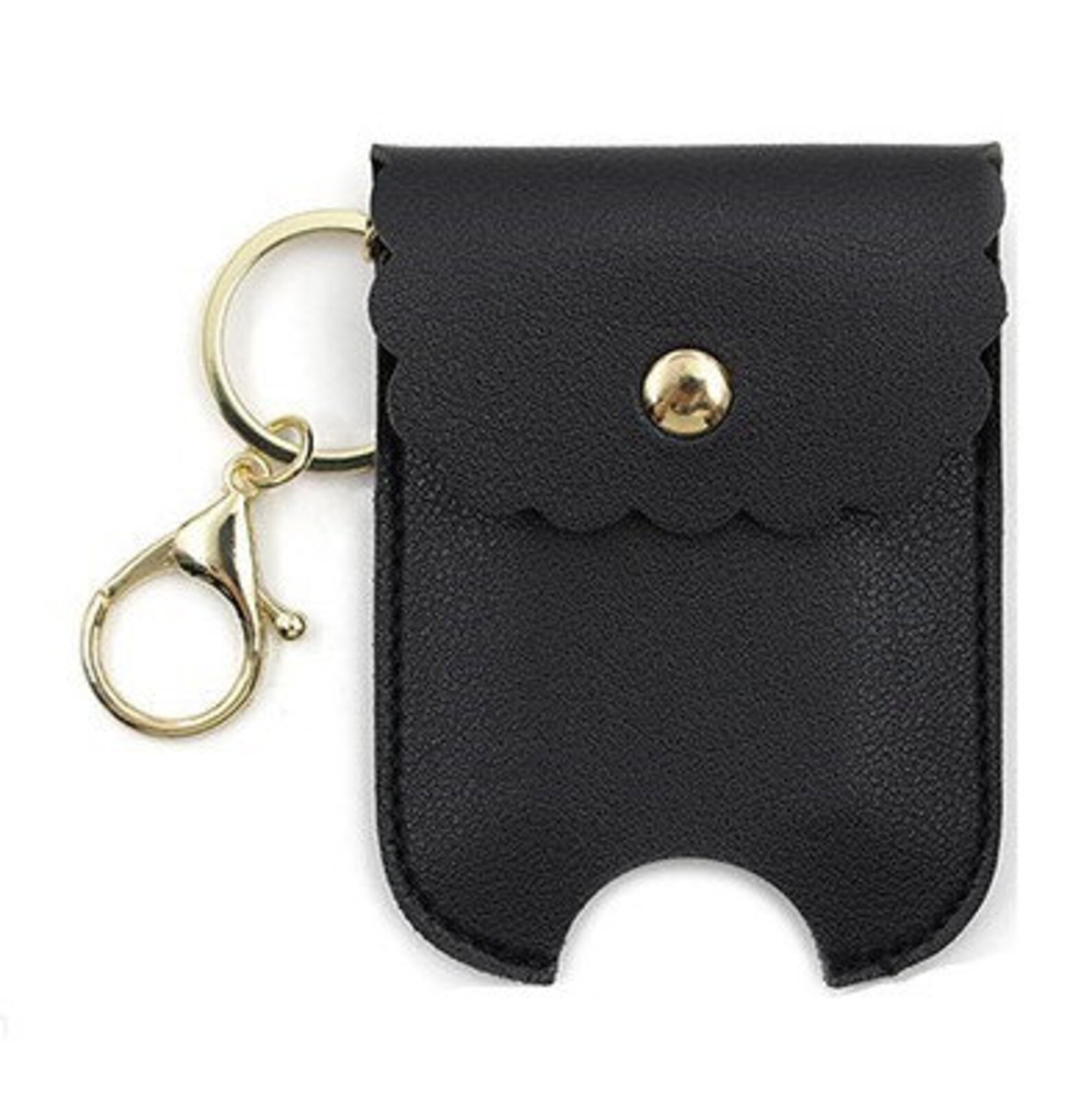 Leather Hand Sanitizer Holder Keychain for Travel With 2oz. - Etsy