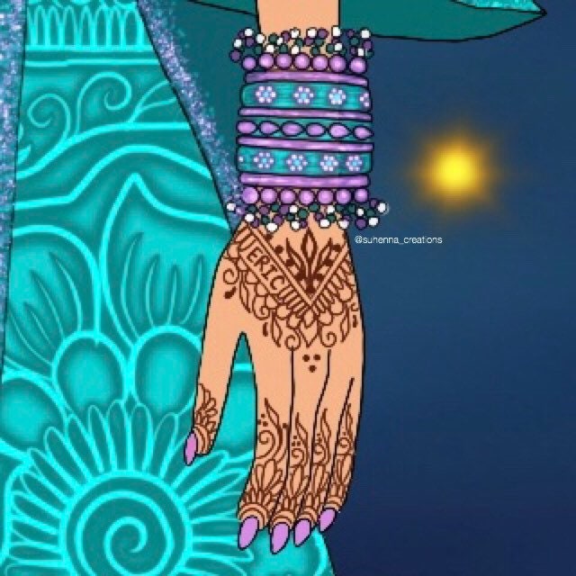 Ariel Maharani Print // Desi Art // Disney Princess // the | Etsy