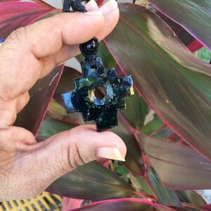 Inca Cross Pendant Necklace, Soap Stone Carved Pendant, Good Luck ...