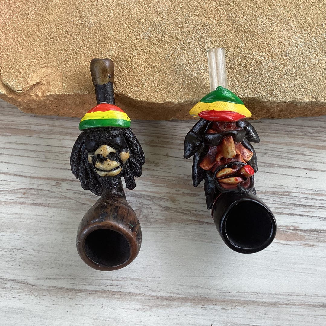 Bob Marley Pipe, Handmade Pipes, Tobacco Smoking Pipe, Gift for Smokers ...