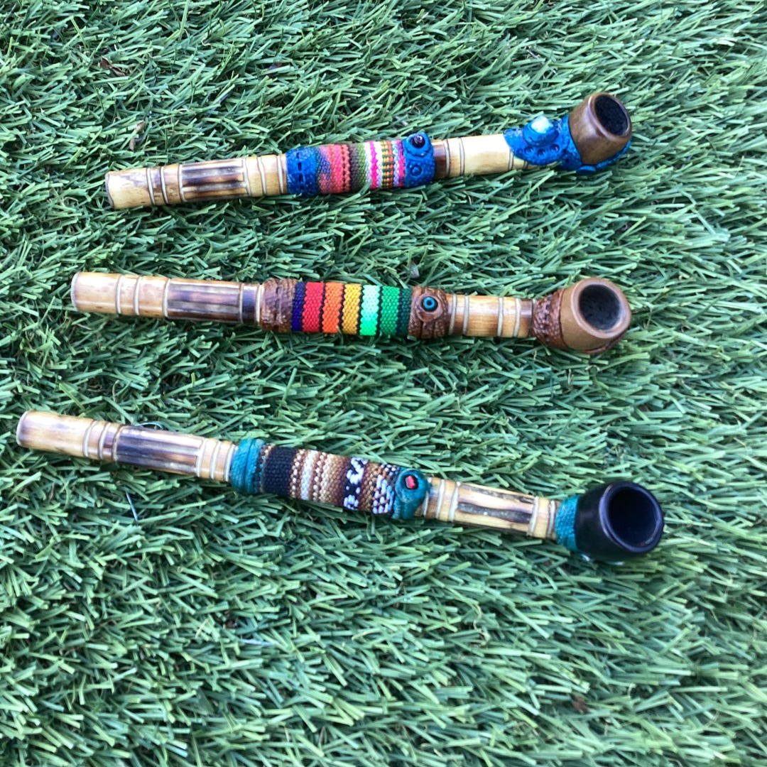 Shaman Ritual Ceremony Smoking Pipe, Handcrafted Smoking Pipe, Handmade ...