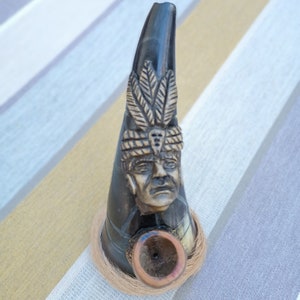 Inka Smoking Pipe, Shaman Smoking Pipe, Ritual Ceremony Shamanic Pipe ...