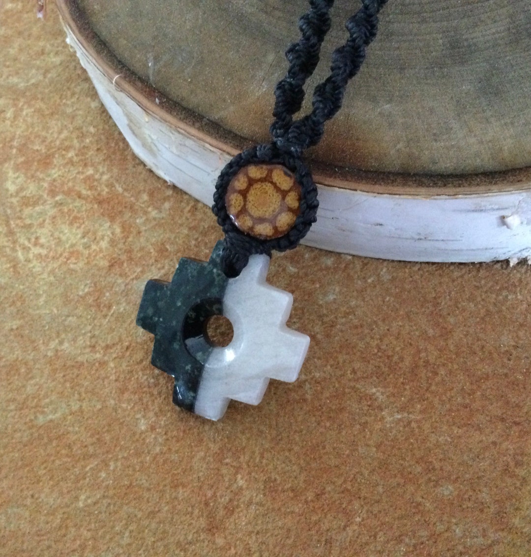 Ayahuasca Inka Cross Pendant, Inca Cross Necklace, Ayahuasca Protection ...