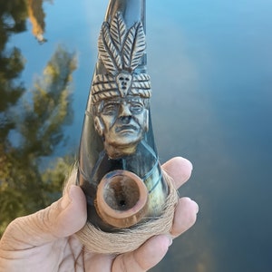 Inka Smoking Pipe, Shaman Smoking Pipe, Ritual Ceremony Shamanic Pipe ...