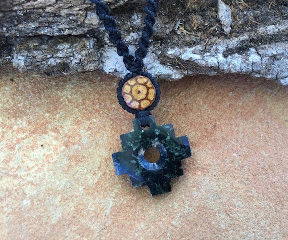 Ayahuasca Inka Cross Pendant Inca Cross Necklace Ayahuasca - Etsy