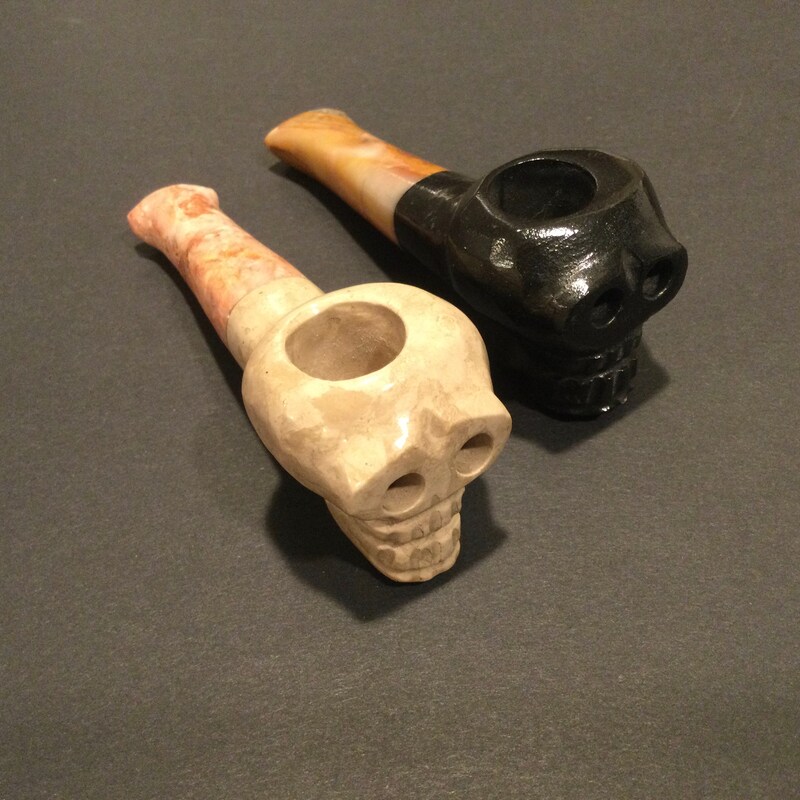 Skull Pipe - Etsy