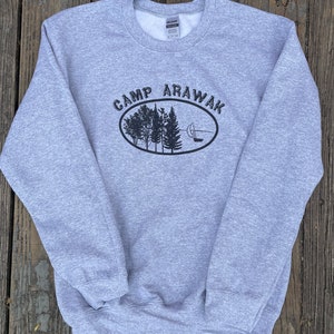 Camp Arawak Sleepaway Camp Crew Neck - Etsy