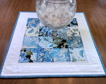 Blue Table Topper | Etsy