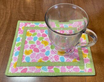 Easter Mug Rug | Etsy