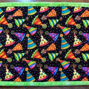 Quilted Mug Rug, Happy Birthday Gift, Item 658 - Etsy