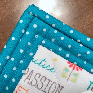 Quilted Mug Rug Inspirational Sayings Item 684 - Etsy