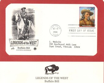 Buffalo Bill Stamp - Etsy
