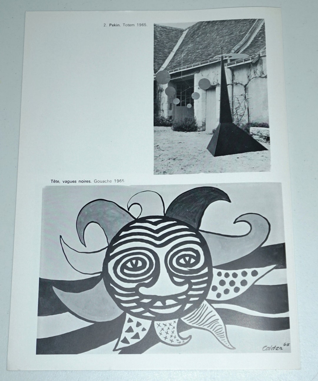 Alexander Calder, Art From DLM, Original Art, Abstract Art, Vintage ...