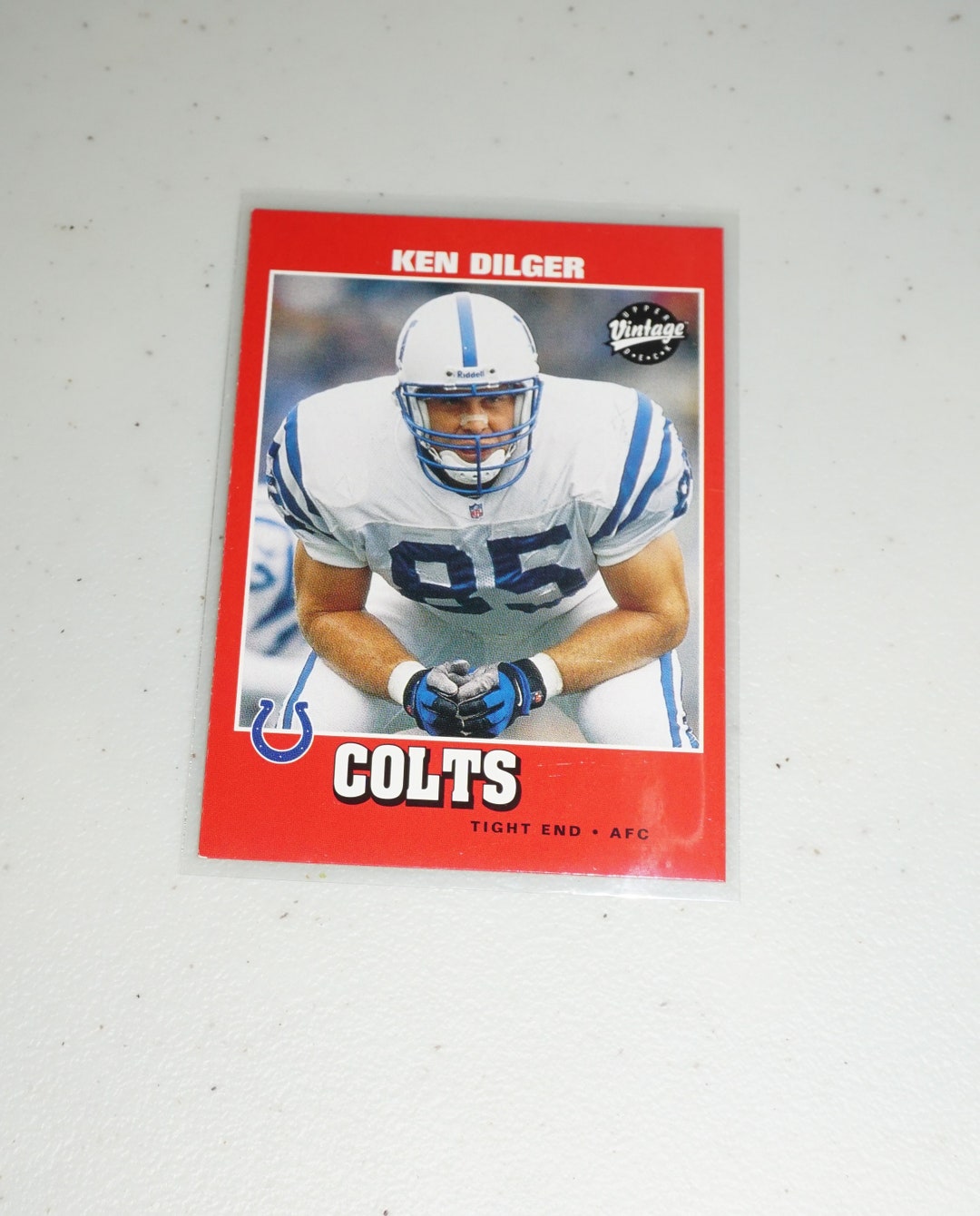 2001, Upper Deck Vintage, Ken Dilger, Indianapolis Colts, Football Card ...